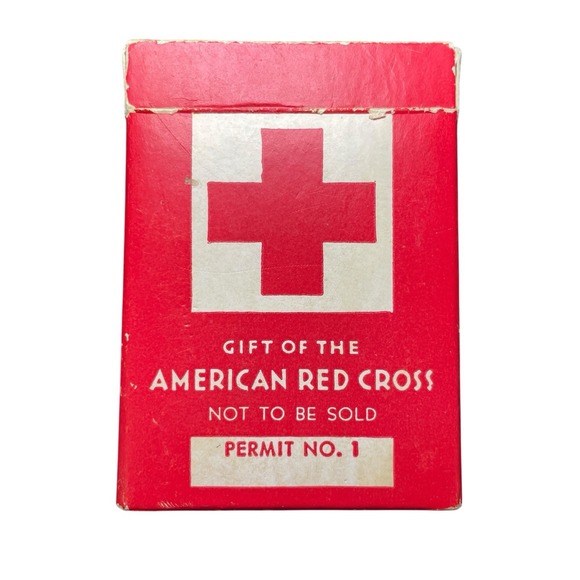 Games | American Red Cross Playing Cards Arrco Playing Card Co Made In ...